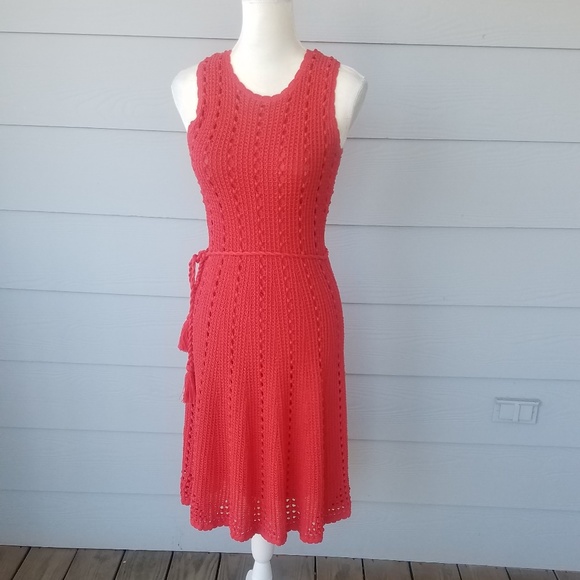 kate spade | Dresses | Kate Spade Textured Knit Dress In Paprika | Poshmark